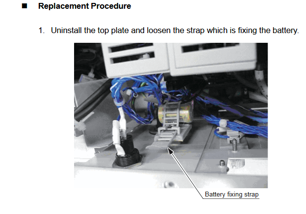 Battery Replacement FS100 Controller – Yaskawa Motoman