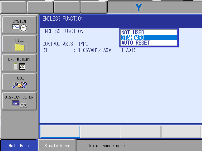 Endless Rotation of T-Axis in a Welding Application – Yaskawa Motoman